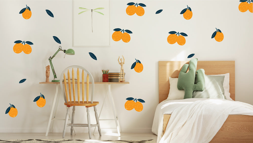 Black Floral Wall Decals – Decalcomania